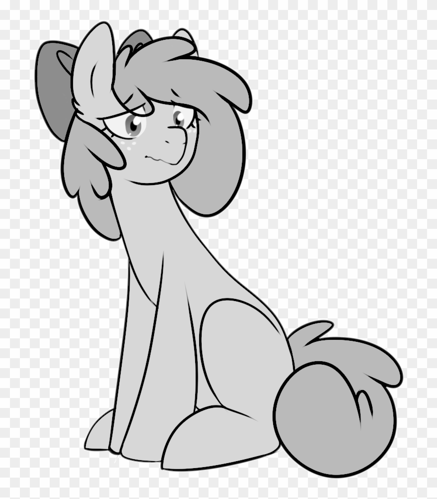 Caballerial, Freckles, Hair Bow, Oc, Oc Only, Oc - Cartoon Clipart ...