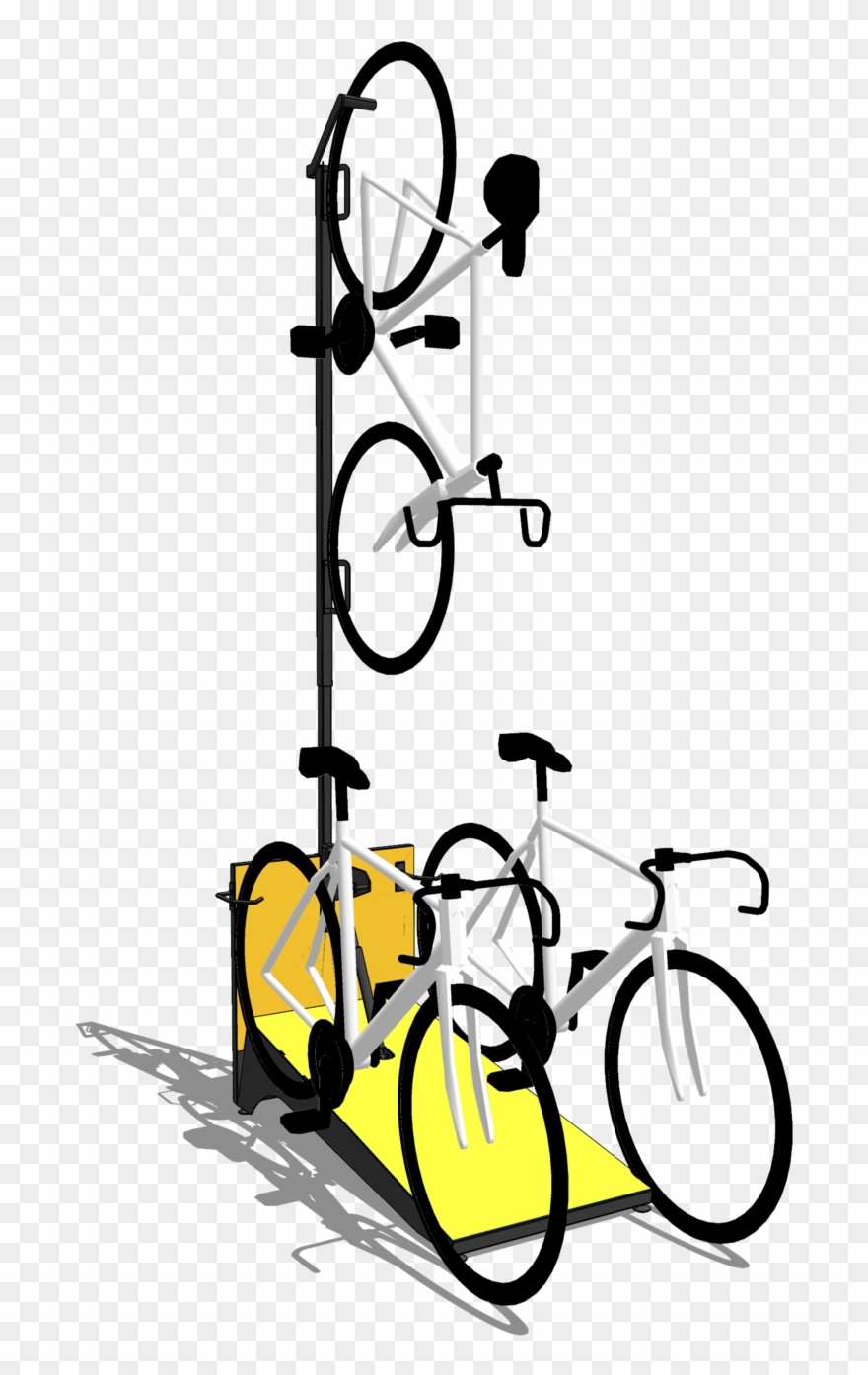 Download This Patented Stand Allows You To Store Three Bikes - Bicycle ...