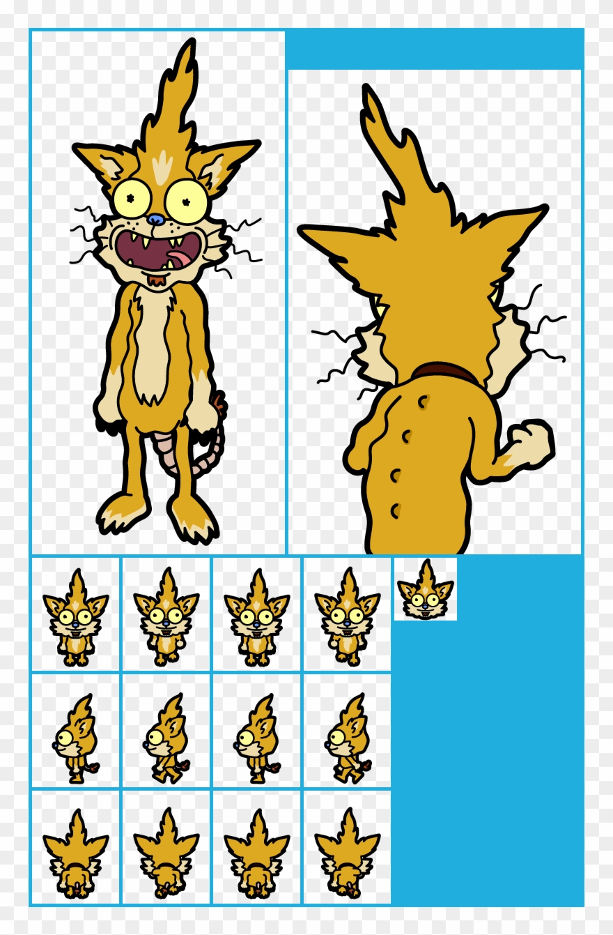 Download This Sheet - Squanchy Clipart (#1761881) - PinClipart