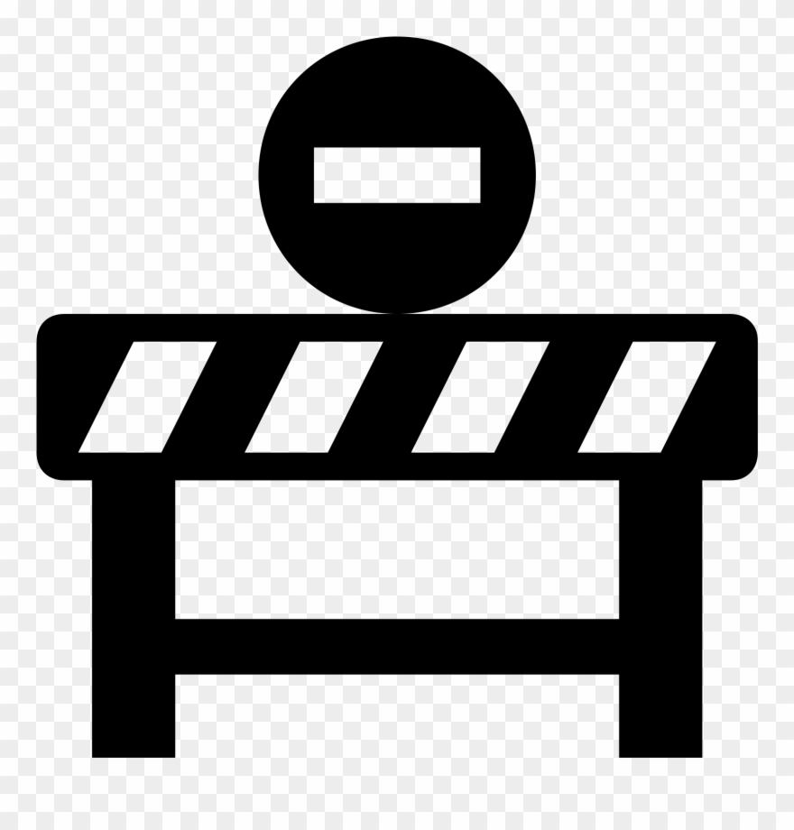 Road Closure Icon - Road Closure Icon Png Clipart (#1793509) - PinClipart