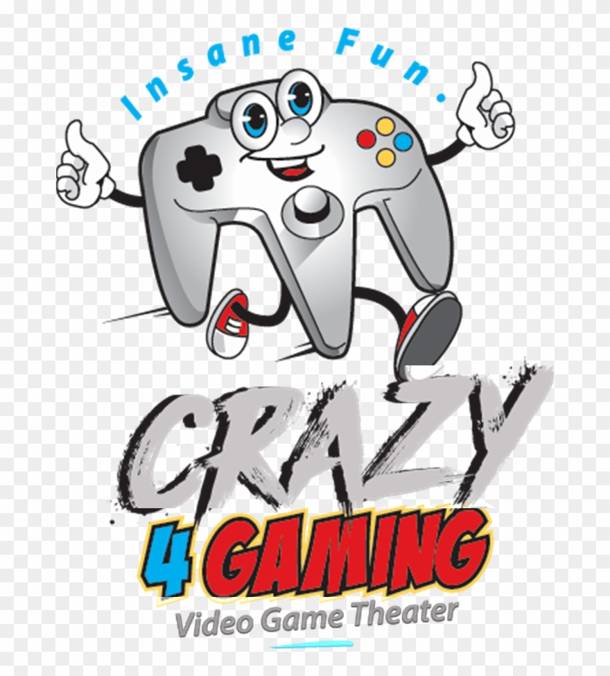 Free Stock Crazy Gaming Video Game - Cartoon Clipart (#180459) - PinClipart