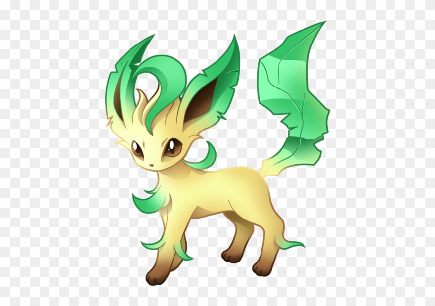 Download Leafeon Pokemon Ear Cape Robe Cosplay Dance Costume Clipart ...