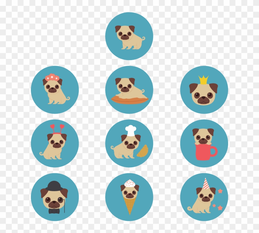 Download Final Product Image - Cute Pug Icon Clipart (#1825736 ...