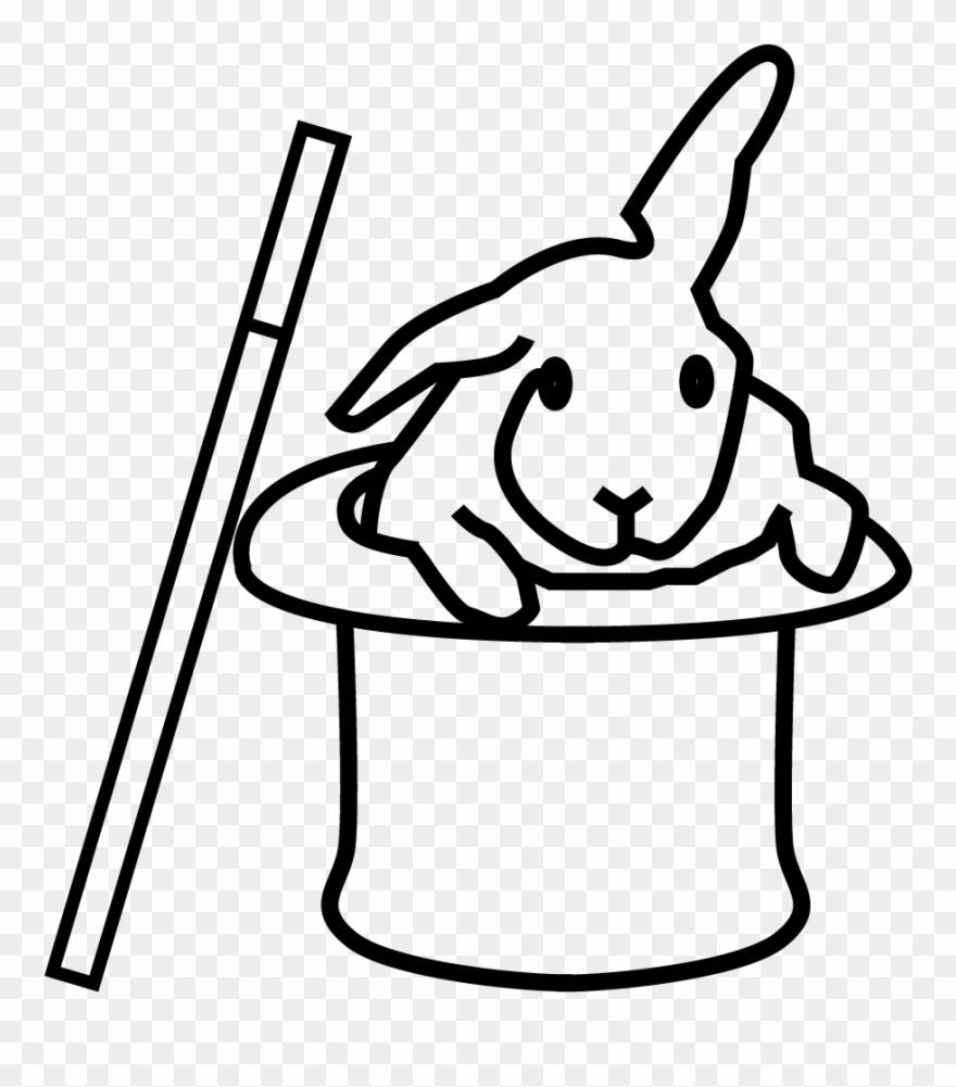 Download Rabbit Hat - Cartoon Clipart (#1835346) - PinClipart