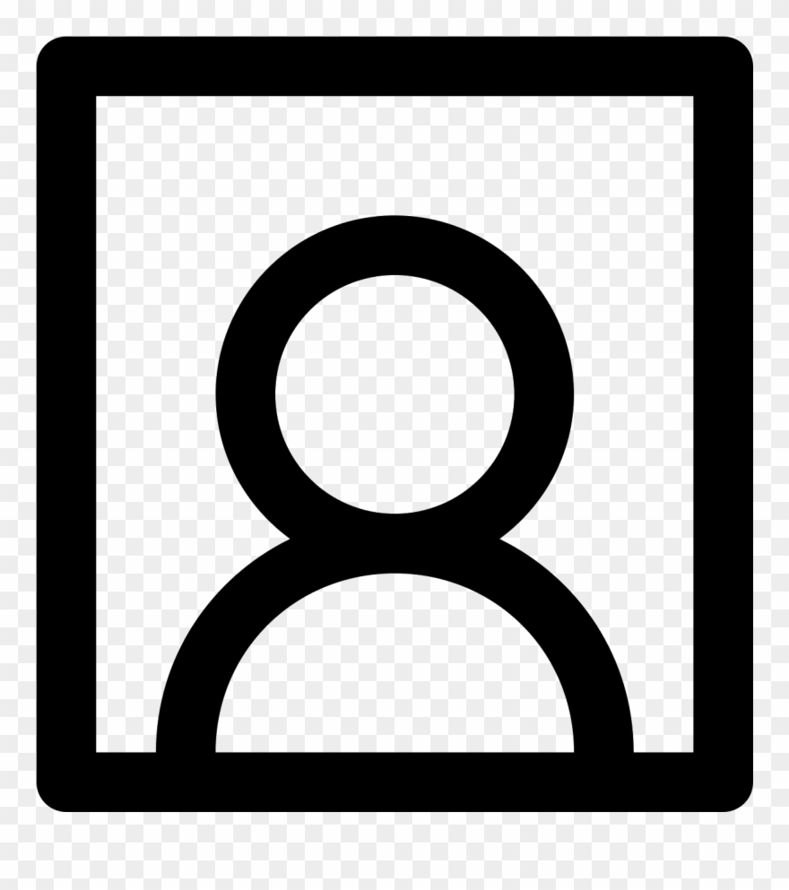 The Icon Portrait Is A Medium Sized Square - Name Symbol Icon Clipart ...