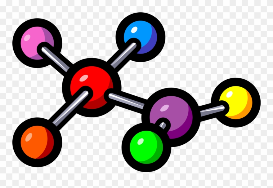 Vector Illustration Of Molecule Electrically Neutral - Difference ...