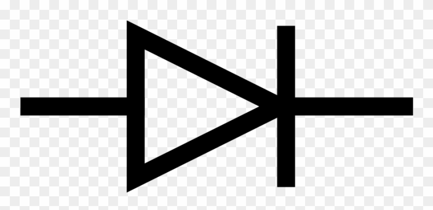 Iec Diode Symbol Svg Vector File, Vector Clip Art Svg - Png Download ...