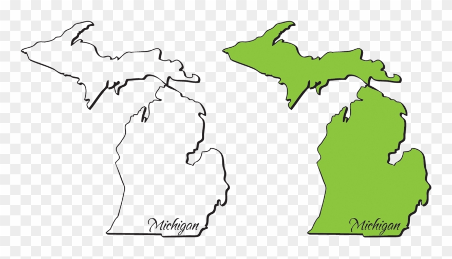 Michigan Vector Image Free Clipart (#1875681) - PinClipart