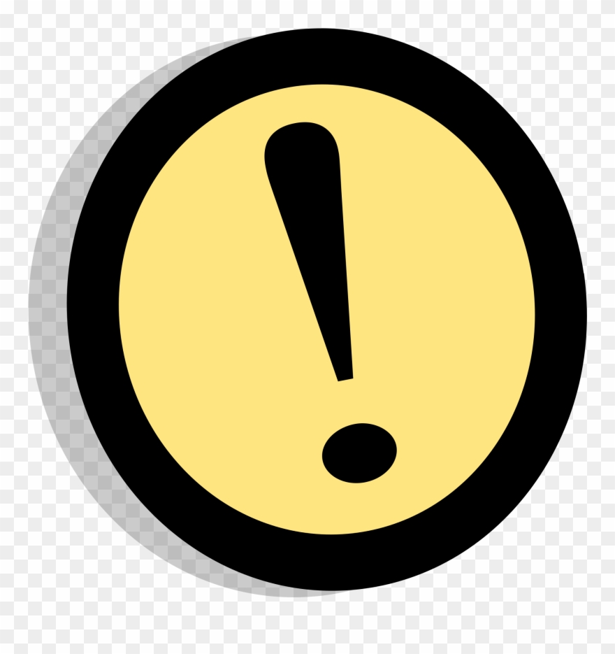 Open - Exclamation Mark Clipart (#1877088) - PinClipart