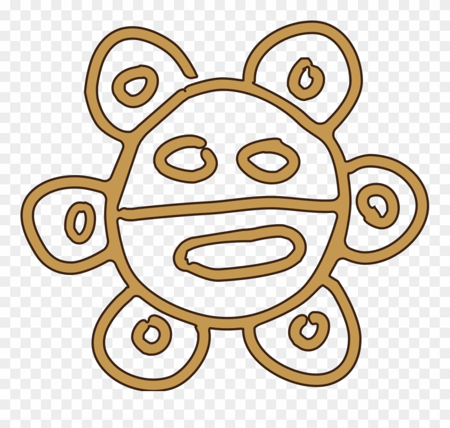 Download Taino Symbol - Taino Sun Transparent Clipart (#1878501 ...