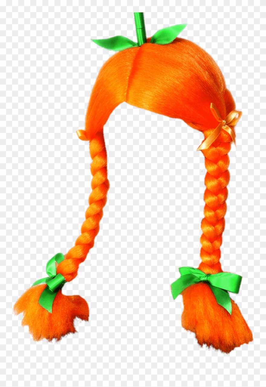 Food Clipart Clothes - Orange Wig Png Transparent Png (#1880468 ...