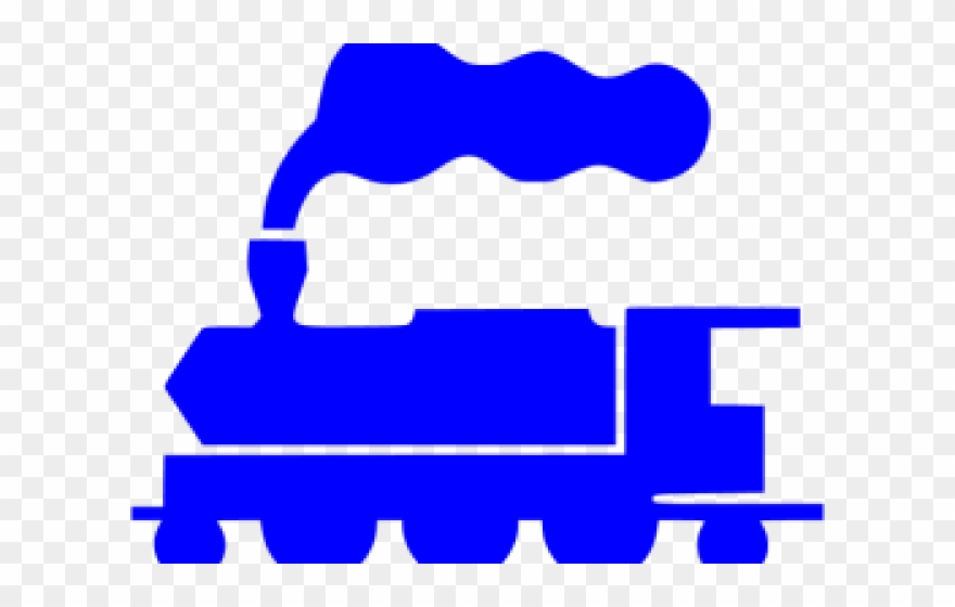 Long Clipart Blue Train - Train Color Icon Png Transparent Png ...