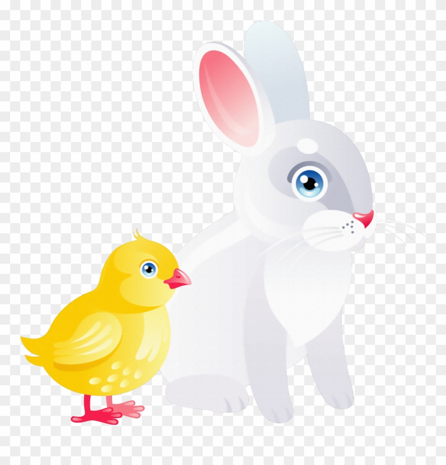 Chicken Clipart Rabbit - Png Download (#195813) - PinClipart
