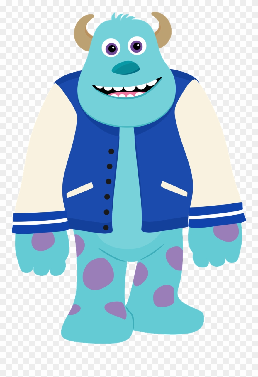 Monstros Sa - Minus - Sullivan Monster Inc Vector Clipart (#196696 ...