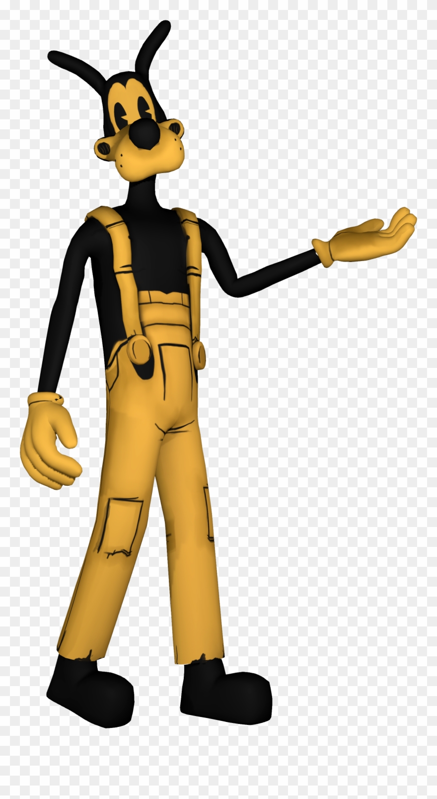 Vector Boris The Bendy And - Boris Bendy And Ink Machine Clipart ...