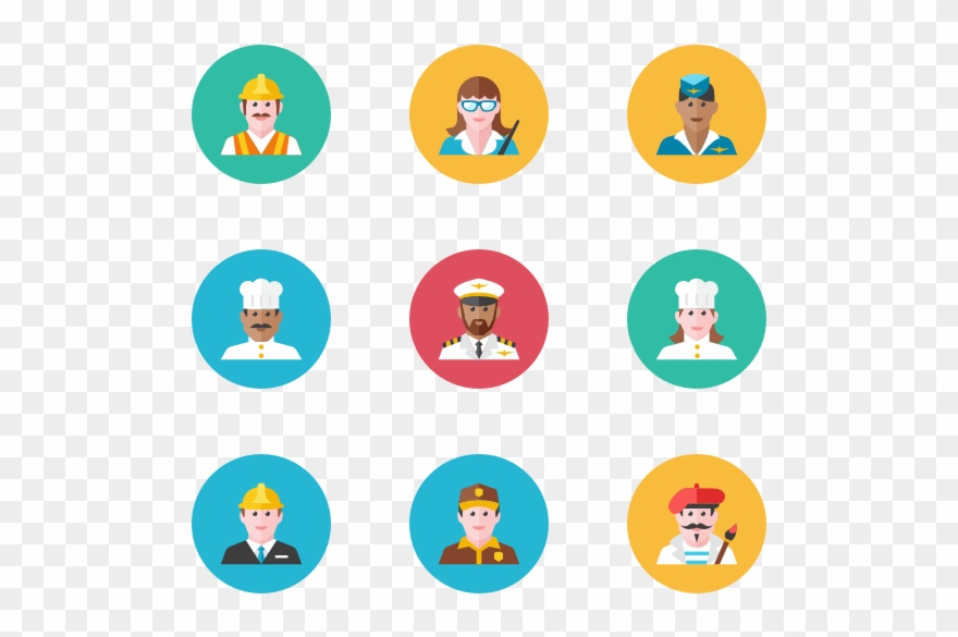 Free Icons Designed By Transparent Background - Occupation Icon Clipart ...