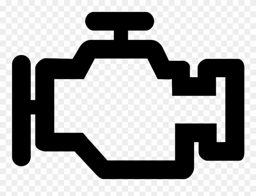 Adria Import Car Serviceadria Service - Engine Light Clip Art - Png ...