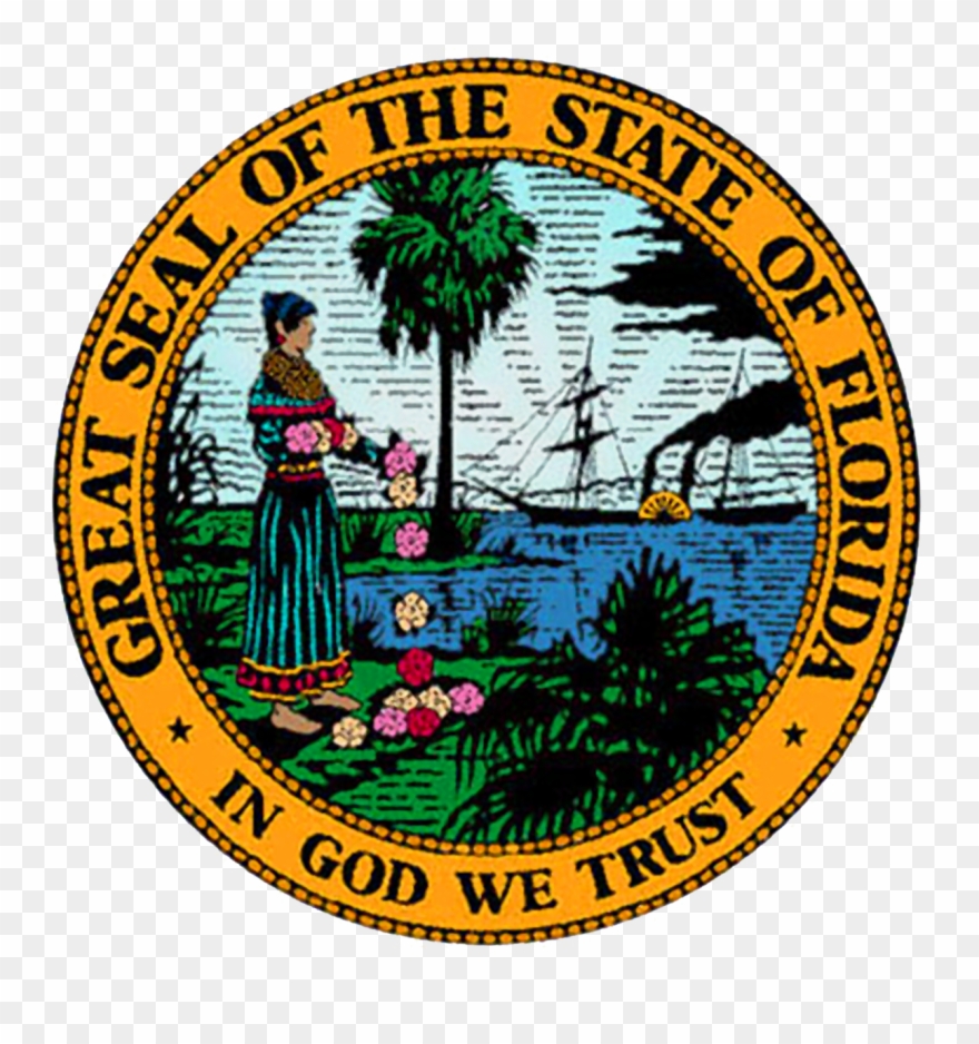 State Of Florida Seal - State Of Florida Shield Clipart (#1927577 ...