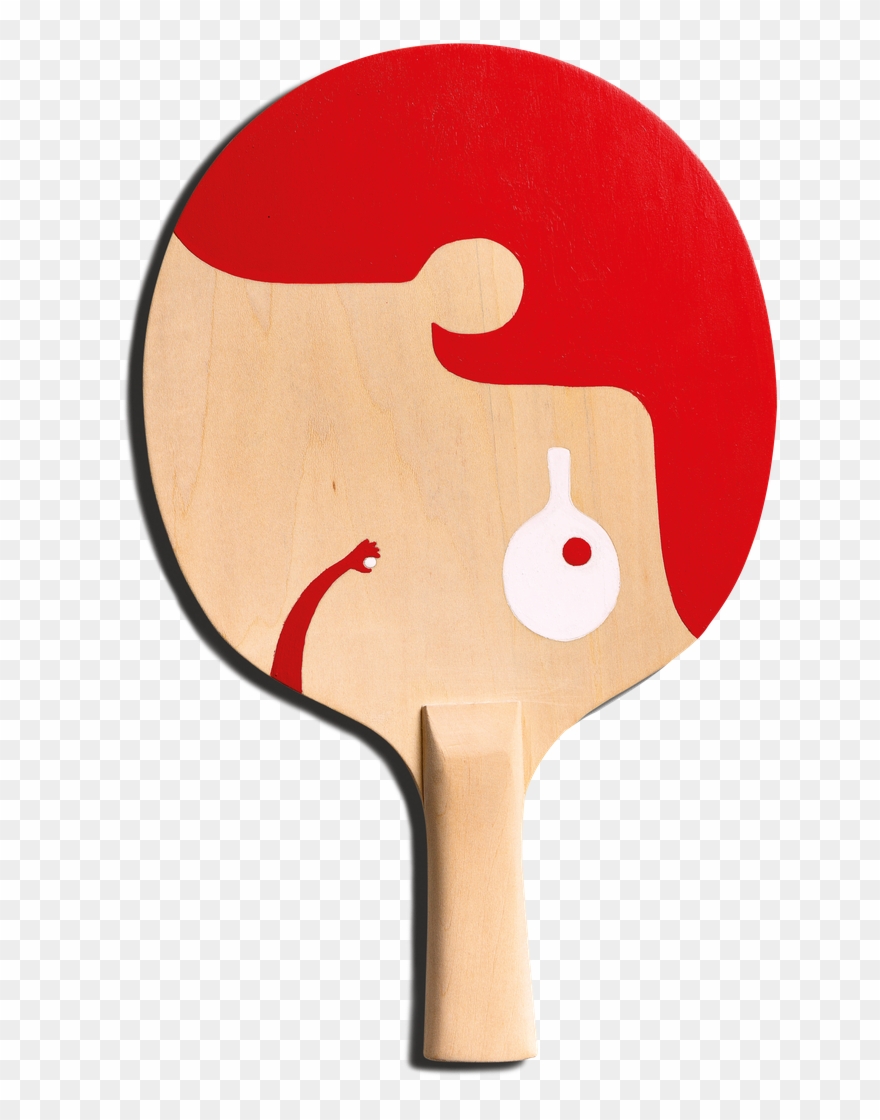 Free Ping Pong Paddle Clip Art - Png Download (#1929942) - PinClipart