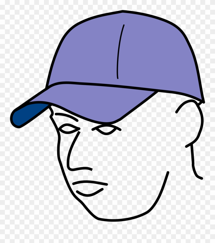 Cap With Face Drawing Clipart (#1942152) - PinClipart