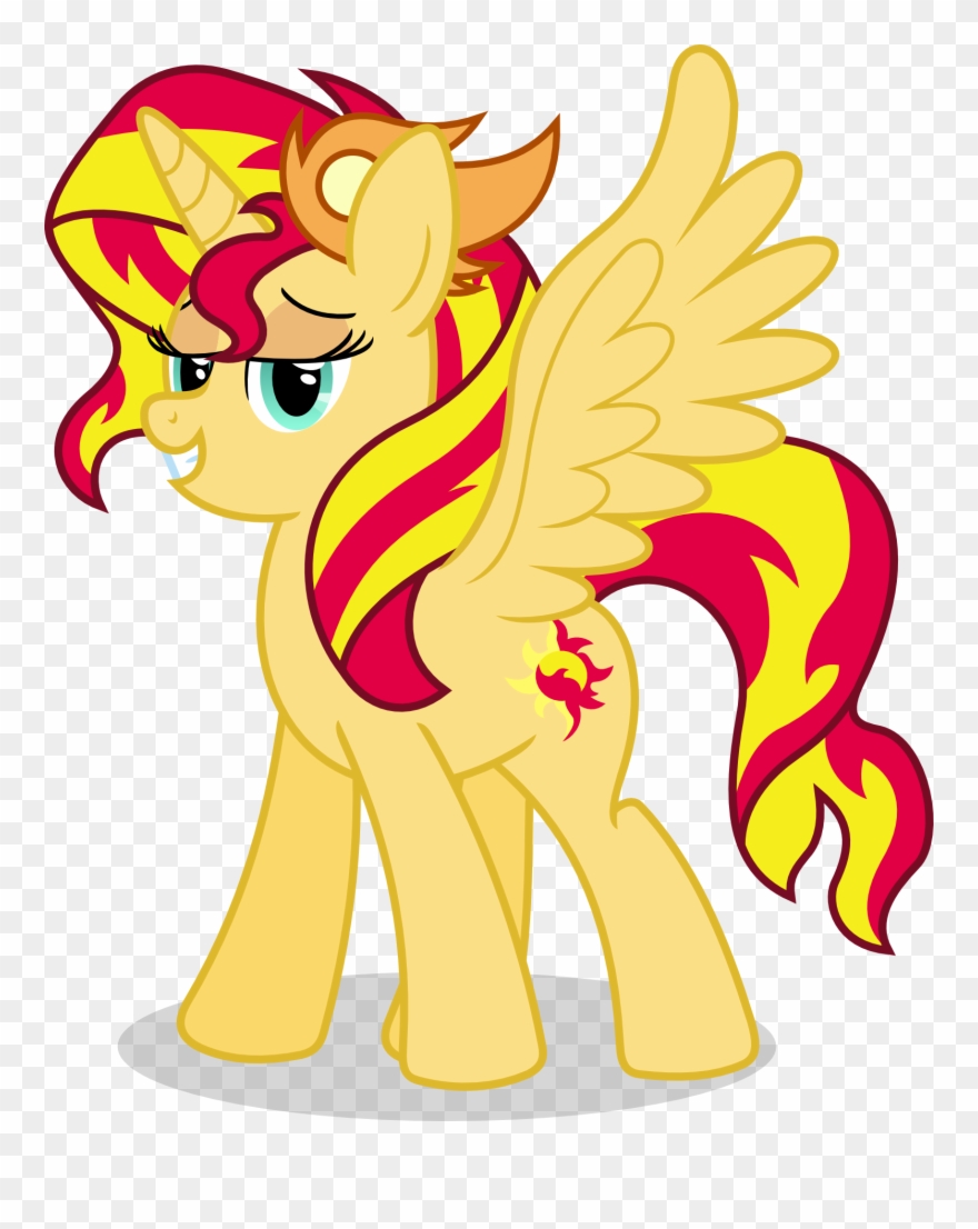 "nightmare Sunset Shimmer - De Mlp Sunset Shimmer Clipart (#1950196 ...