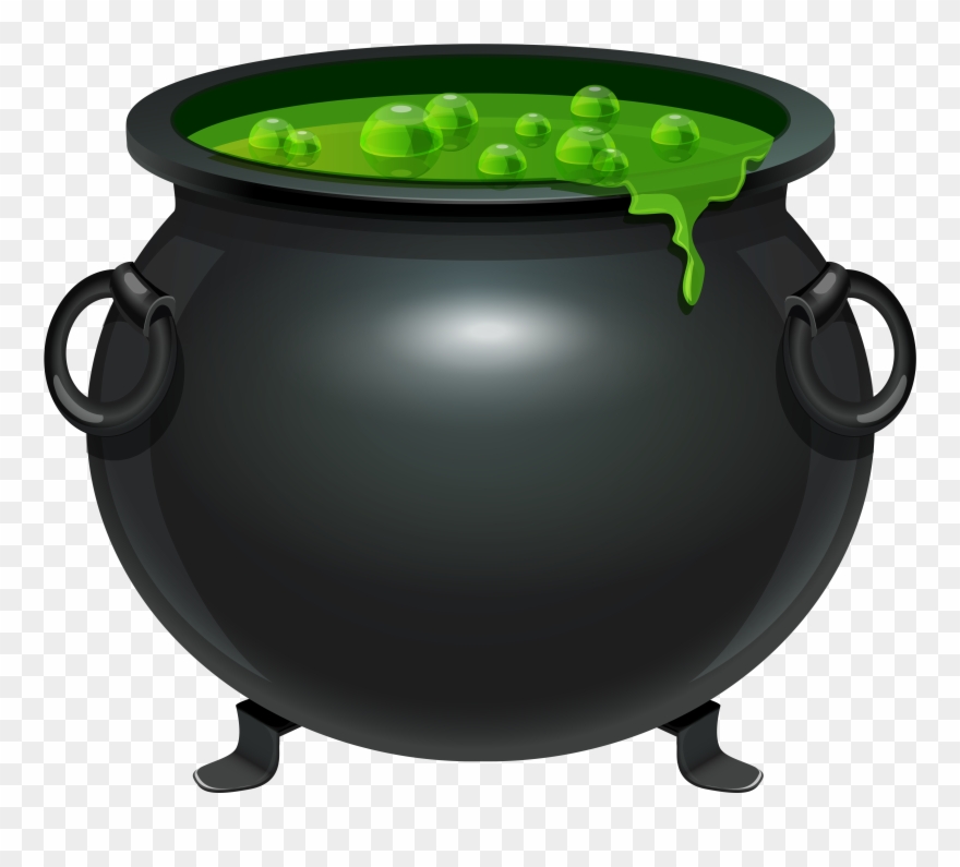 Halloween Witches Cauldron Clip Art - Hocus Pocus Cauldron - Png ...