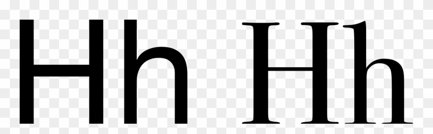 Open - Hh Letters Clipart (#1978213) - PinClipart