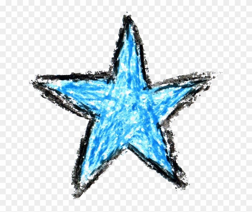 Crayon Star Drawing - Crayon Star Png Clipart (#1997254) - PinClipart