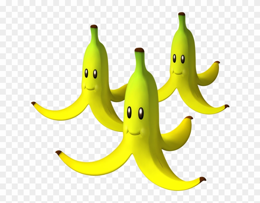 Triple Banana Mario Kart Clipart (#1999101) - PinClipart