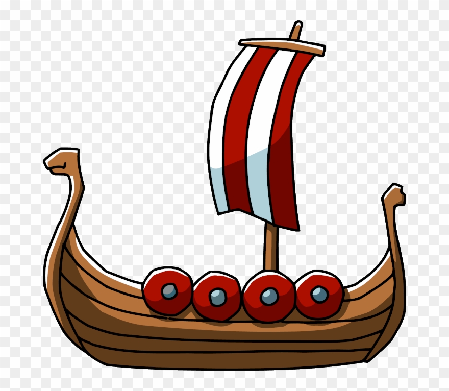 Download Viking Ship Clipart Cute - Viking Boat Png Transparent Png ...