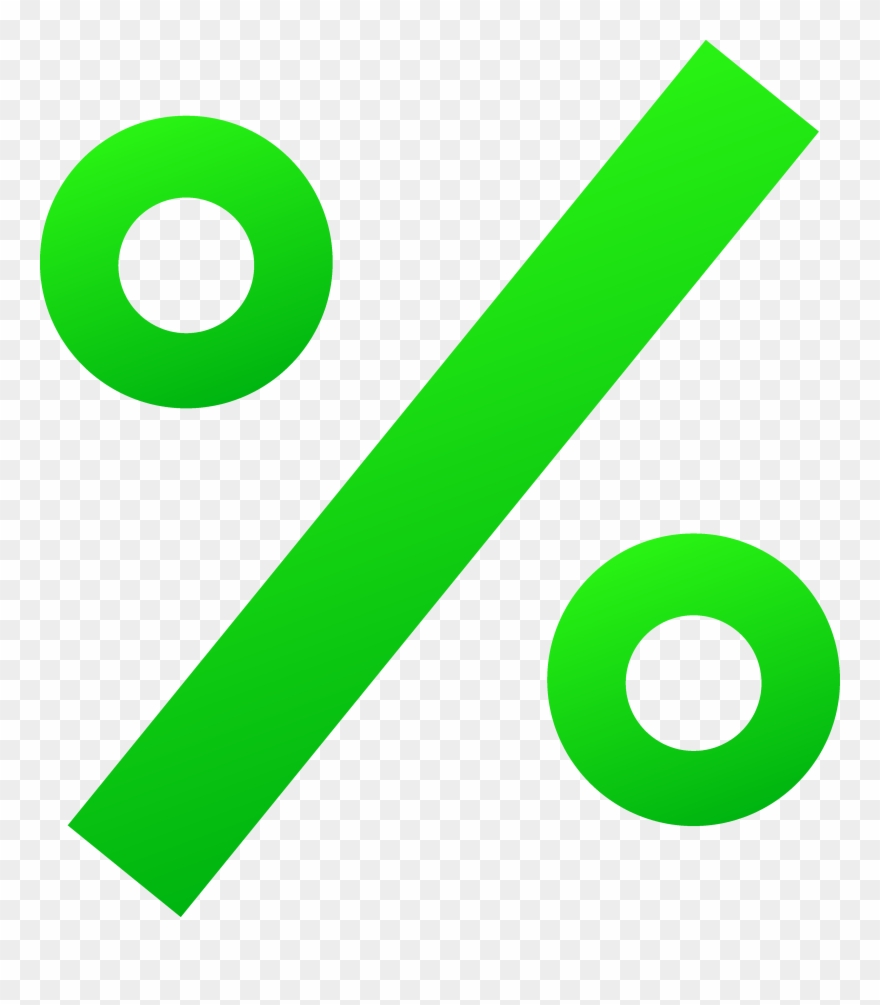Download Best Math Symbols Clipart - Percentage Sign Clip Art - Png ...