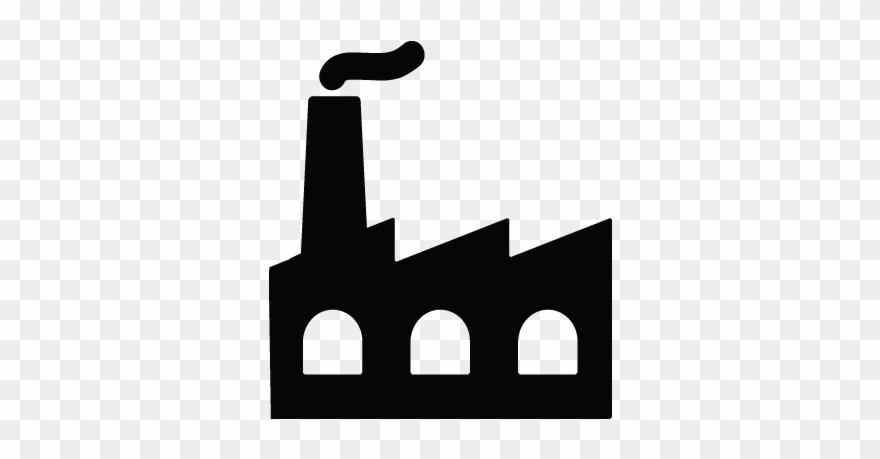 Factory Industry Production Icon - Icon Industry Vector Clipart (#25339 ...
