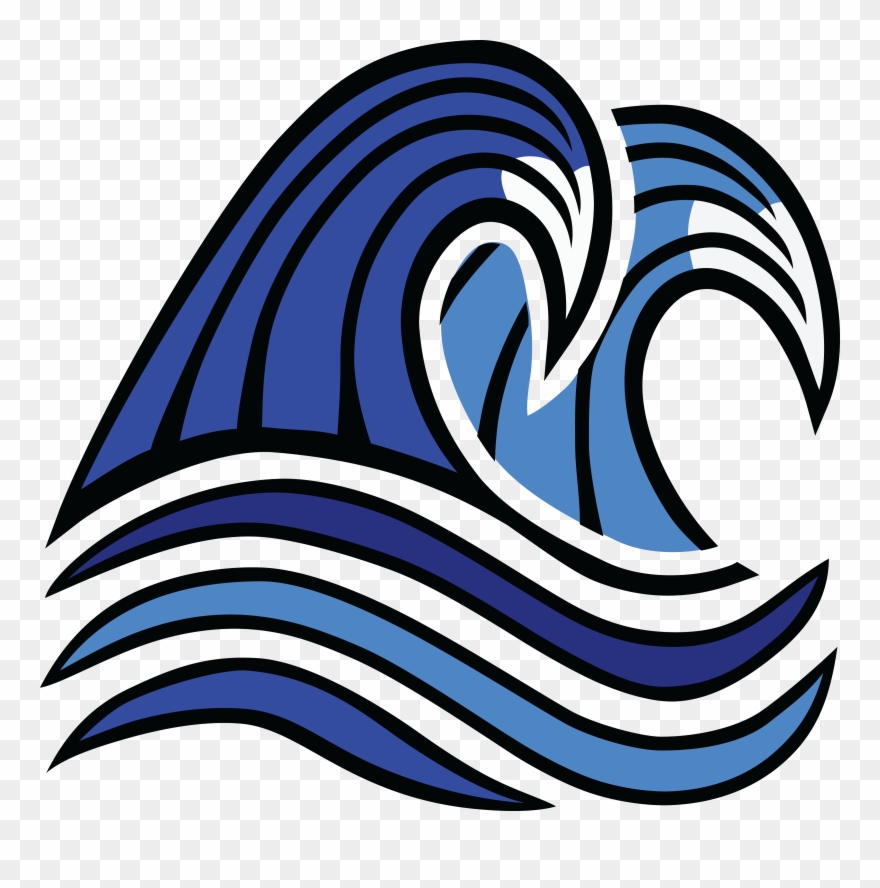 Free Clipart Of Ocean Waves - Clipart Waves - Png Download (#202600 ...