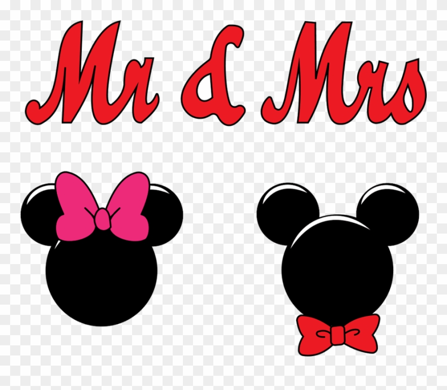 Mr And Mrs Mouse Clipart - Mickey With Bow Tie - Png Download (#204901 ...