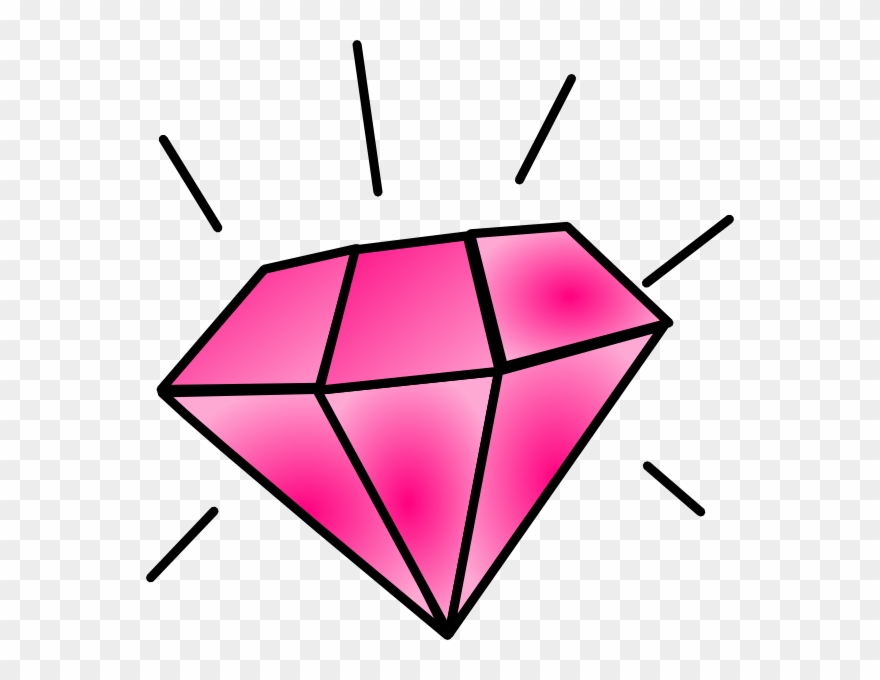 Ring - Pink Diamond Clip Art - Png Download (#206916) - PinClipart