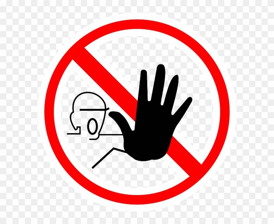 Stop-42530 - Halt Symbol Clipart (#208923) - PinClipart
