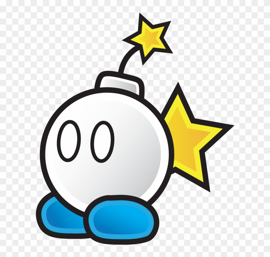 Paper Clip Gif - Super Mario Bomb Png Transparent Png (#2009825 ...