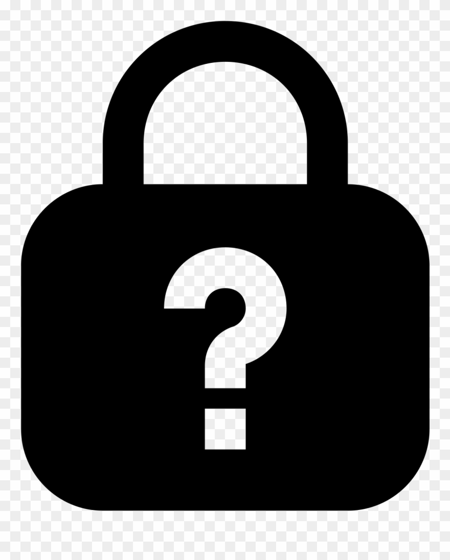 Download For Free In Png And Svg - Forgot Password Icon Png Clipart ...