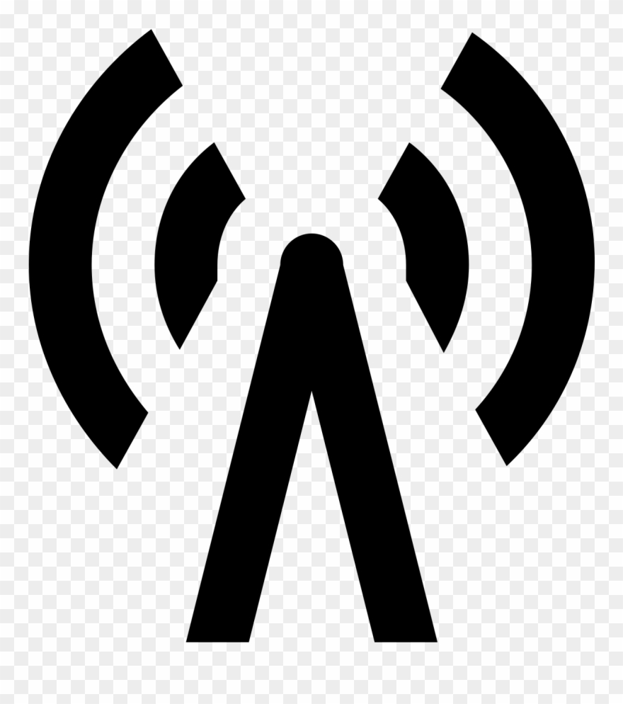 Download This Is A Triangular Shaped Icon Depicting A Radio - Radio ...
