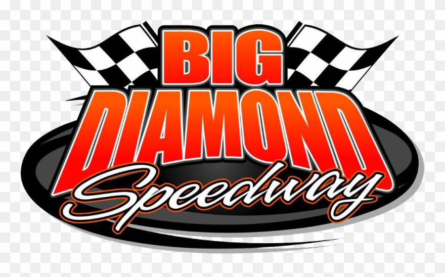 Weekly Results - Big Diamond Speedway Logo Clipart (#2064050) - PinClipart