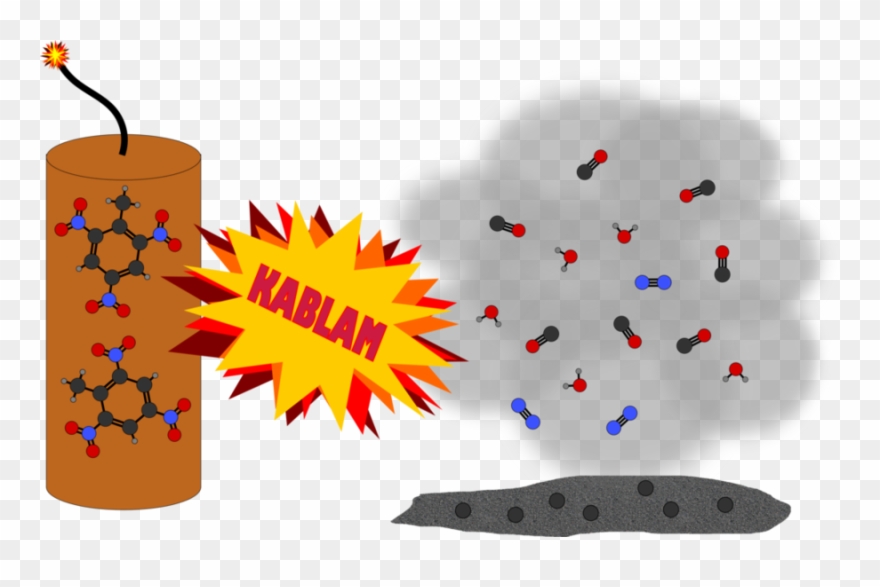 Illustration Of Decomposition Reaction Clipart Chemical - Illustration ...