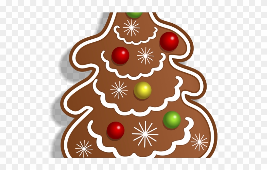 Gingerbread Clipart Christmas Tree - Png Download (#2068142) - PinClipart