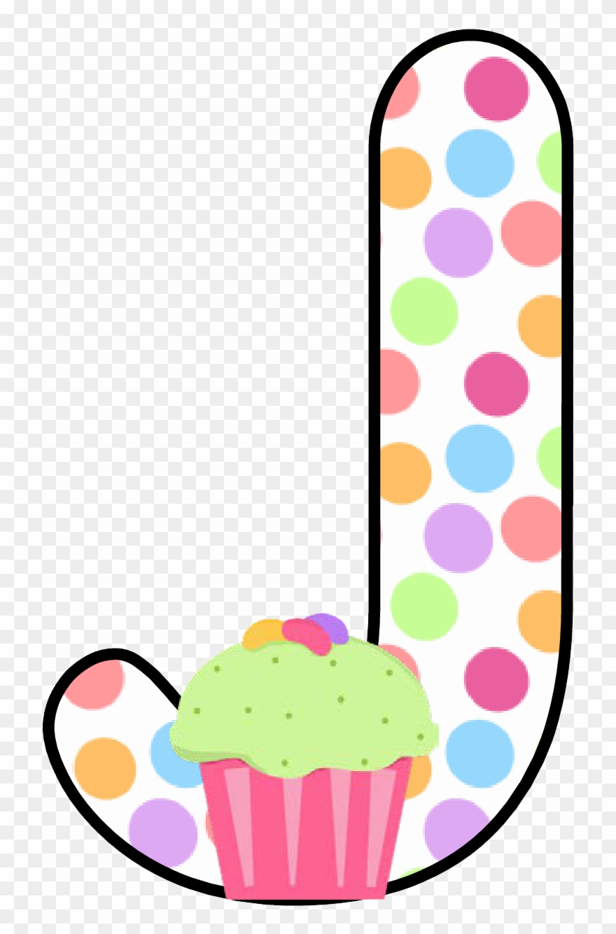 Download Ch B * * Alfabeto Cupcake De Kid Sparkz Letter J, Name ...