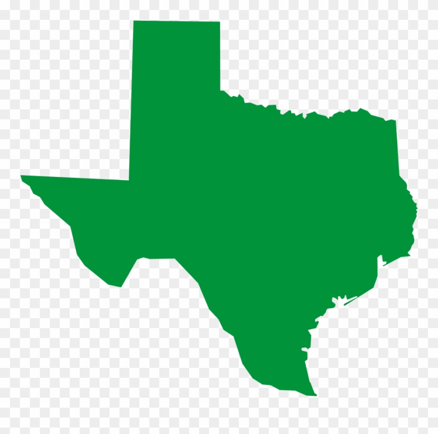 Texas - Texas Green Clipart (#2080483) - PinClipart