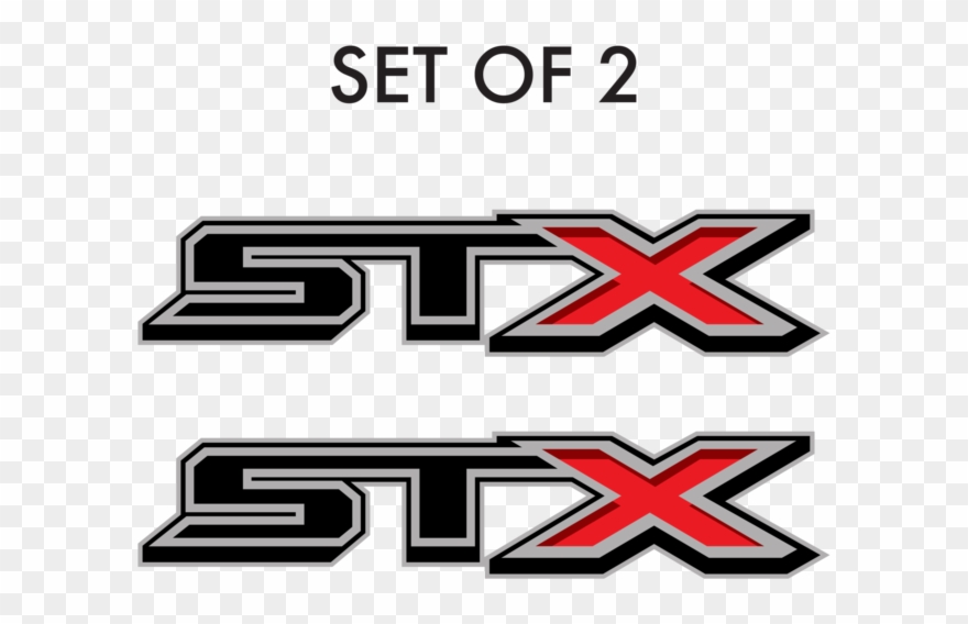 Set Of - Ford 2018 Stx Sticker Clipart (#2090222) - PinClipart