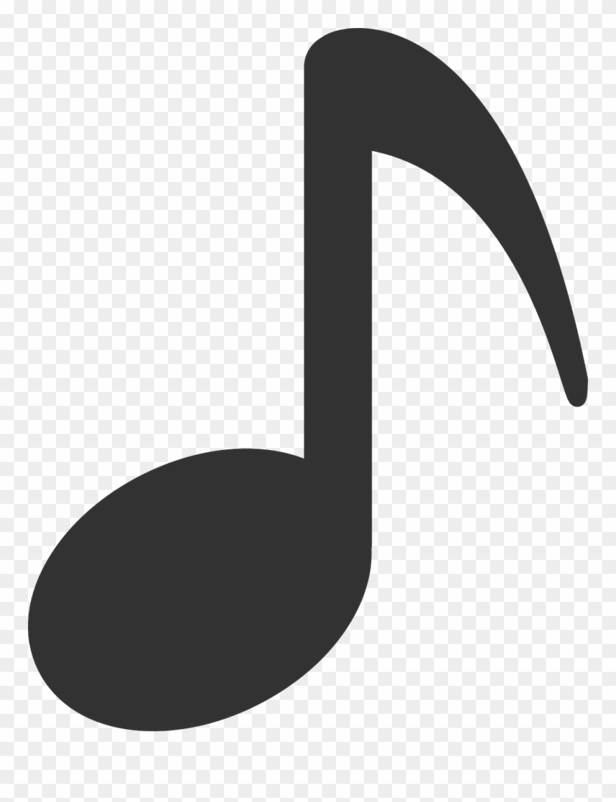 Musical Note Eighth - Sound Clipart - Png Download (#2094618) - PinClipart