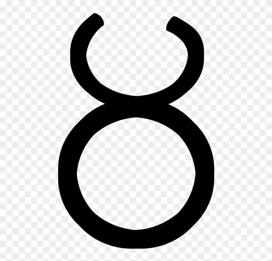 Cobalt Symbol - Alchemical Symbol For Bismuth Clipart (#219886 ...