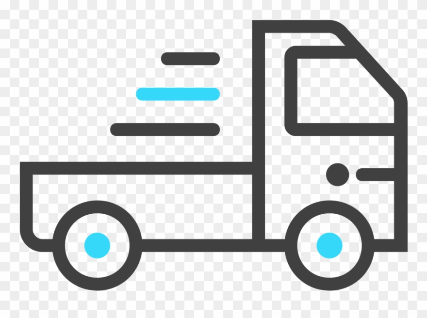Semi-truck - Delivery Line Icon Clipart (#2110457) - PinClipart