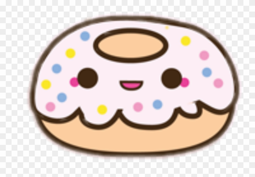 Download Kawaii Food Donuts Cute Foodkawaii - Cute Doughnut Clipart ...