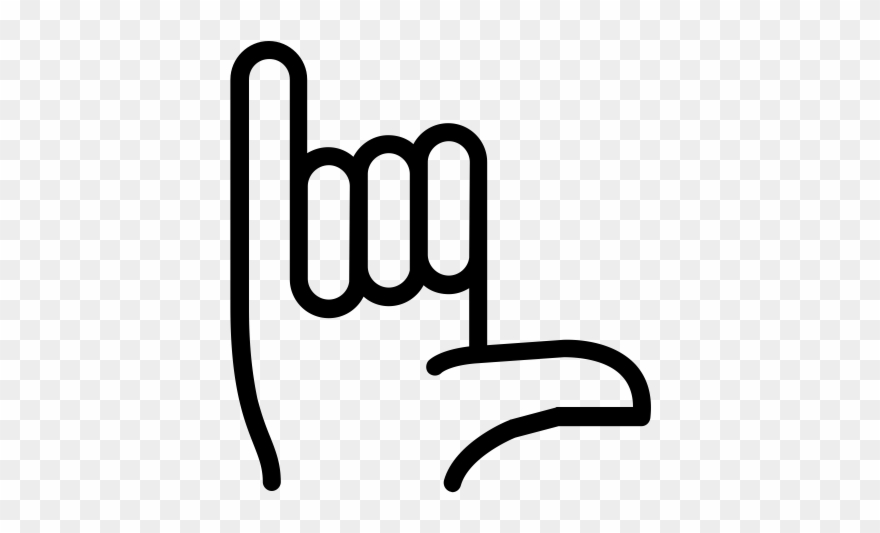 Download Hand Ily Clipart (#2110996) - PinClipart